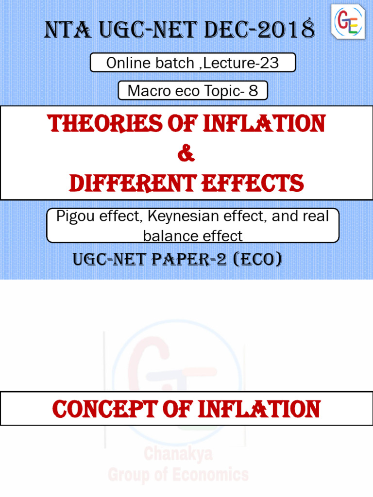 Inflation Theories and Effects Explained | PDF | Cost Of Living | Inflation