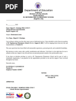 Reflection Journal-A Walkthrough On DepEd Order No. 44 S. 2021 Entitled ...