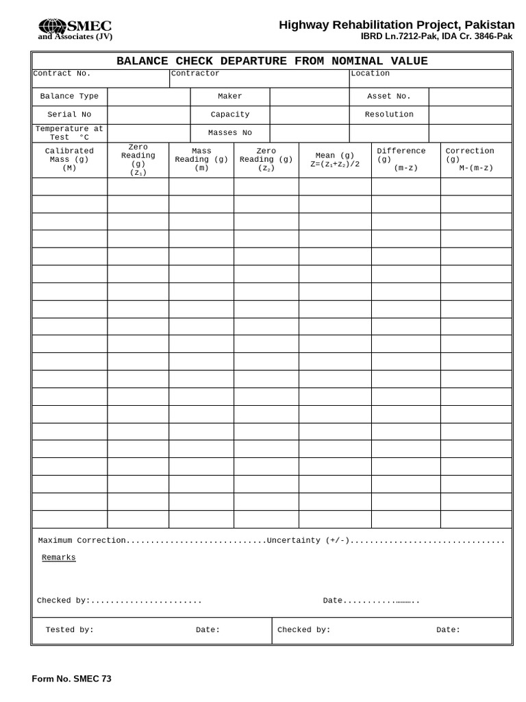 073 FORM-No. 73a | PDF