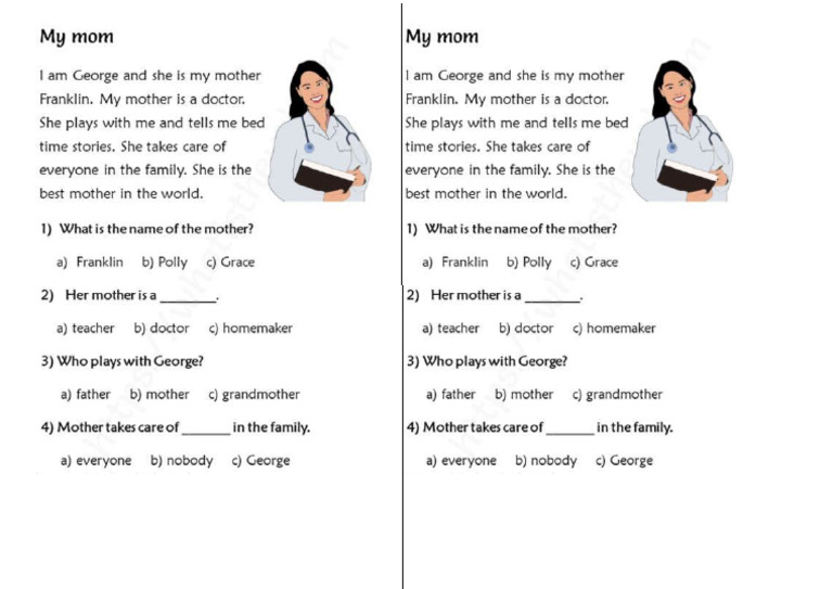 My Mom | PDF