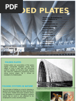 Folded Plate Structures Final | PDF | Truss | Framing (Construction)