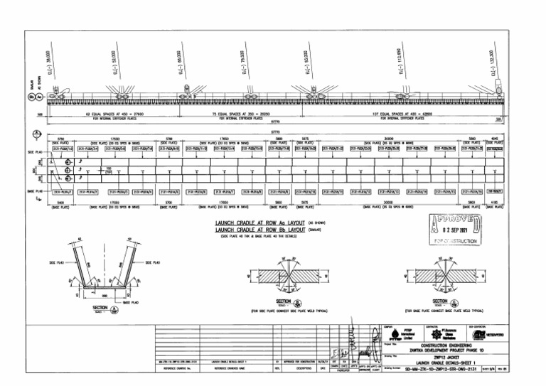 SD MM ZTK 1d Zwp12 STR DWG 2131 Rev.c1 SHT 2 of 4 (Appr) | PDF