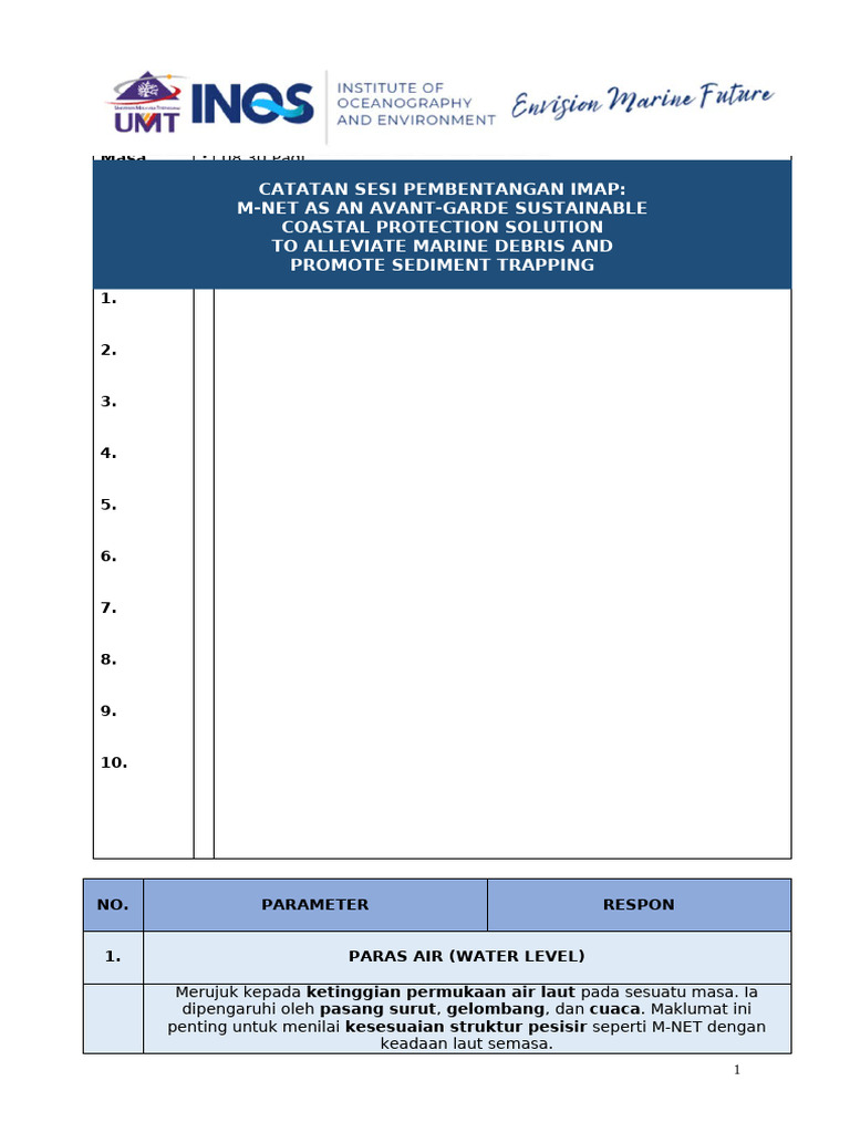 Template Pencatit Task 2 | PDF