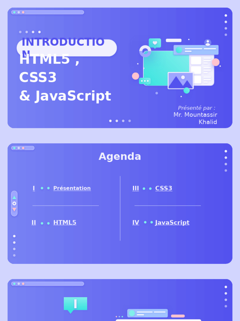 Cours Html5 Css3 Javascript | PDF | Html | Langage de balisage