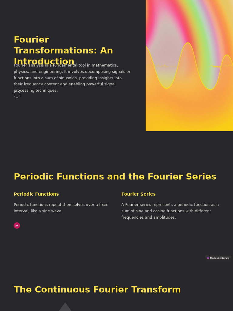 Fourier Transformations An Introduction | PDF | Discrete Fourier ...