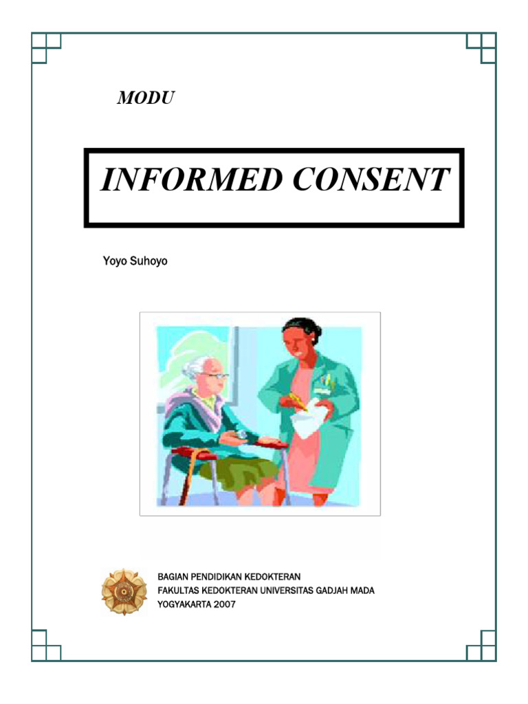 Contoh Modul Umum - Informed Consent | PDF