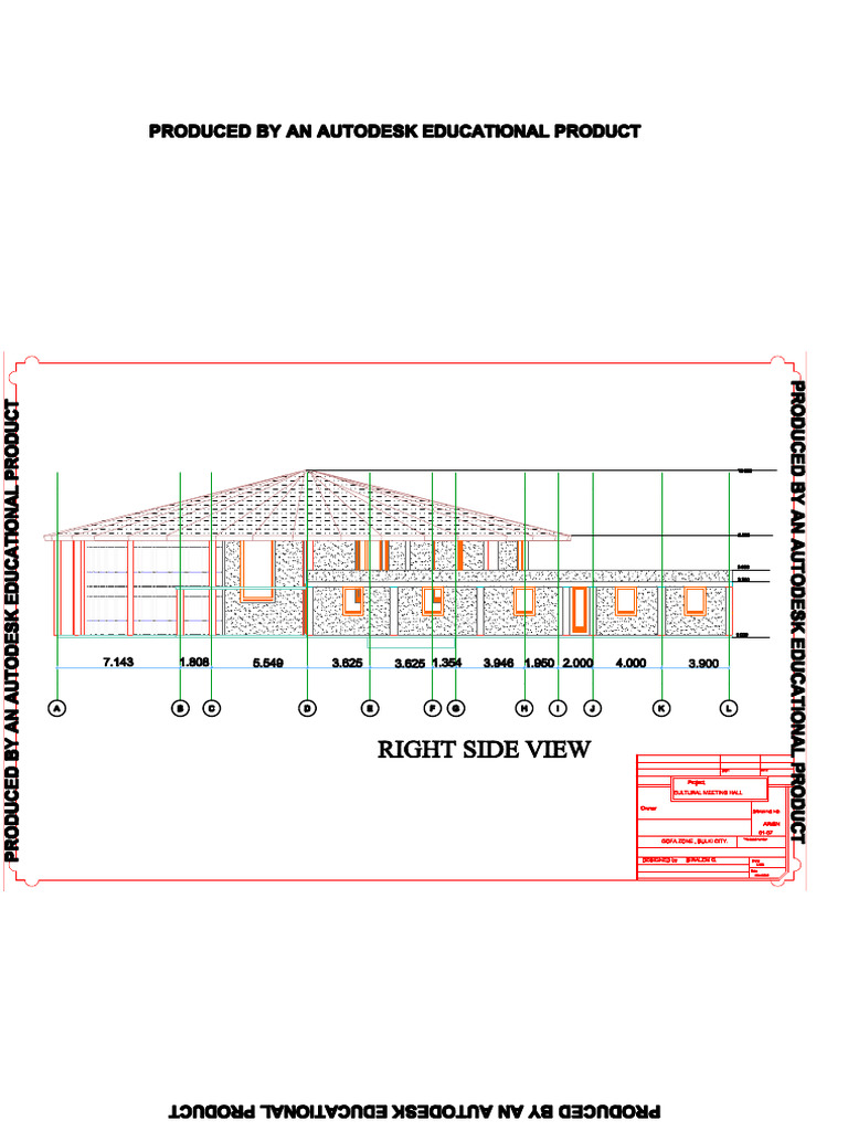 East Elevation Model | PDF