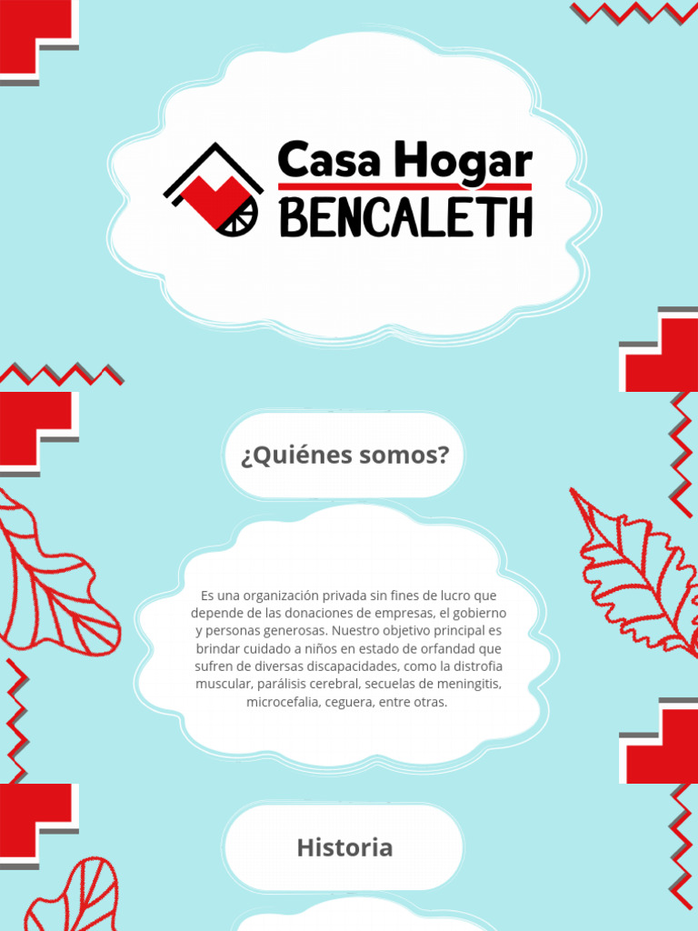 Casa Hogar Bencaleth | PDF