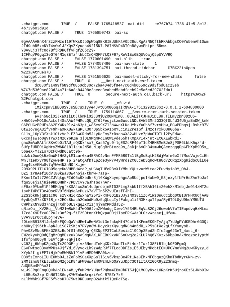 ChatGPT Session Data Overview | PDF