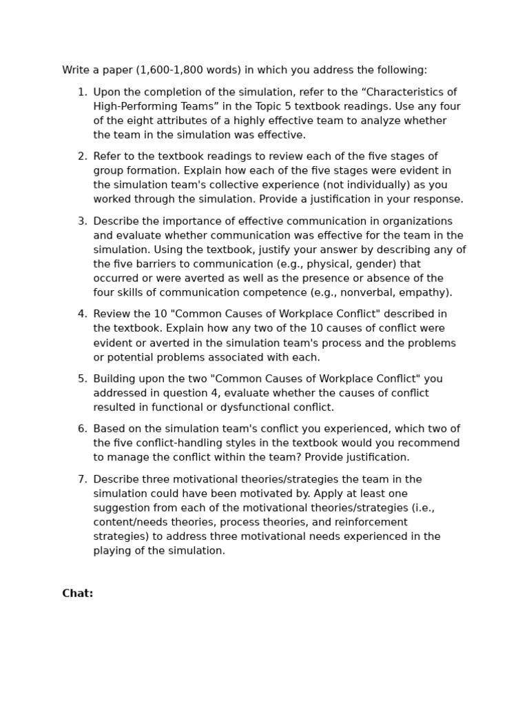 Instruction For Using OB Methods To Strike A Deal Simulation Results and Analysis | PDF ...