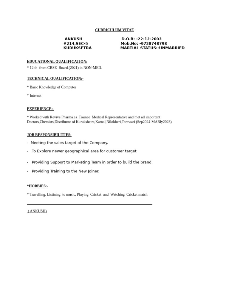 Ankush Resume JULY 25 | PDF