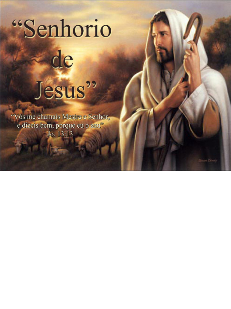 Senhorio de Jesus: Obediência e Humildade | PDF | Jesus | Deus