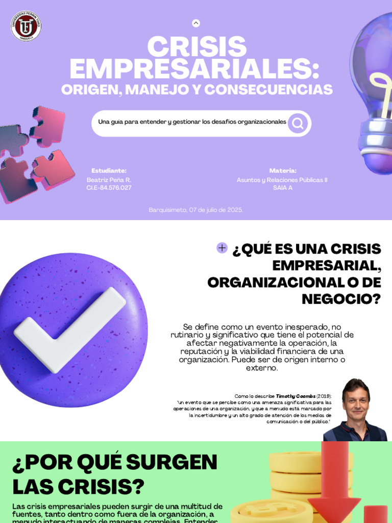 Crisis Empresariales - Presentación - Compressed (1) | PDF | Valores