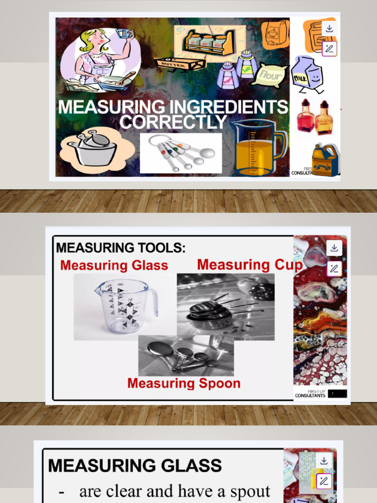 6 Measuring Baking Ingredients | PDF | Tablespoon | Teaspoon