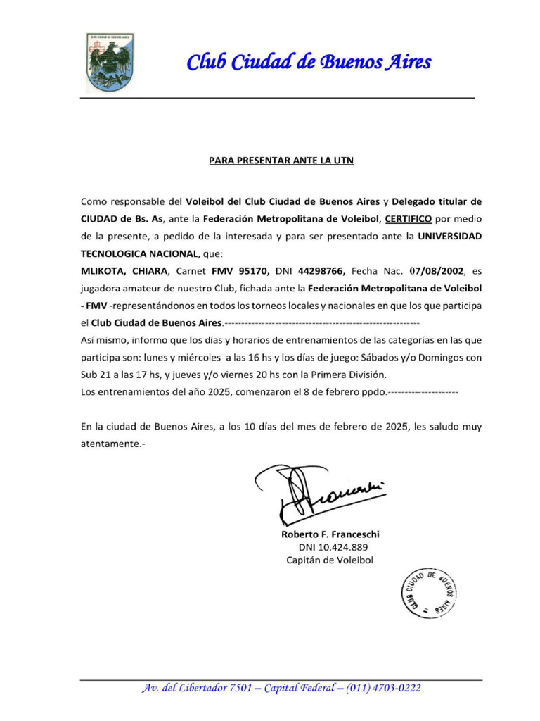 Constancia Mlikota Chiara | PDF