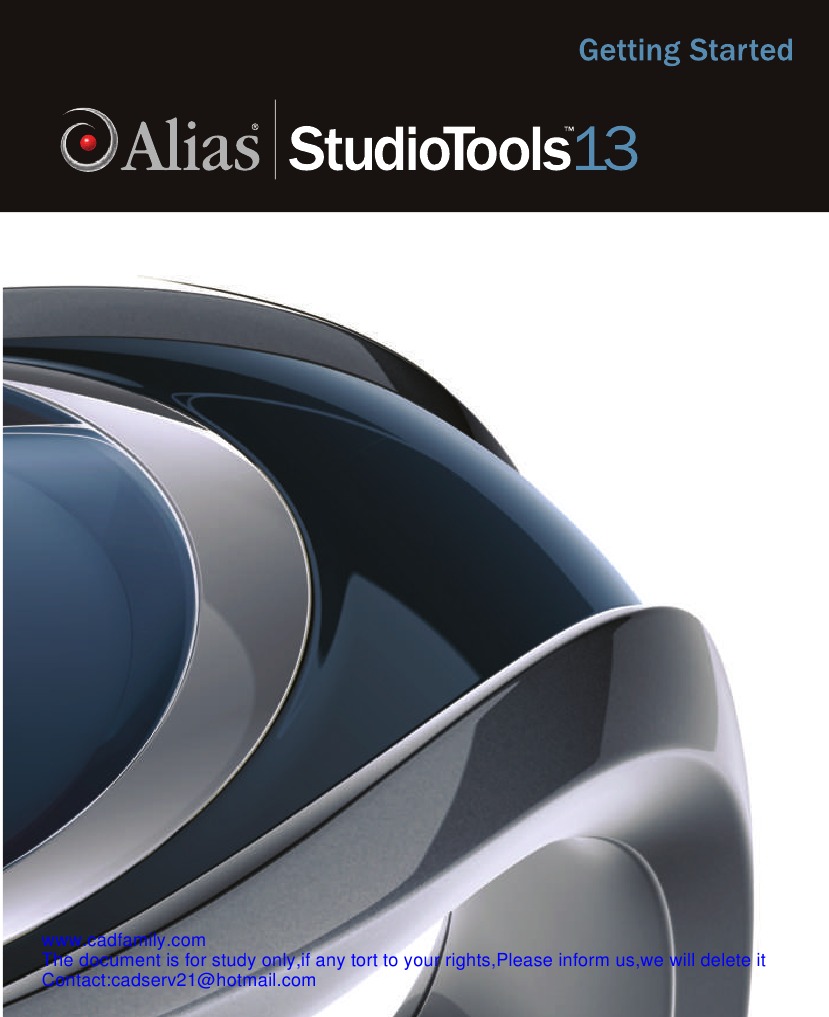 Alias Studio Tools Getting Started | PDF | Rendering (Computer Graphics ...
