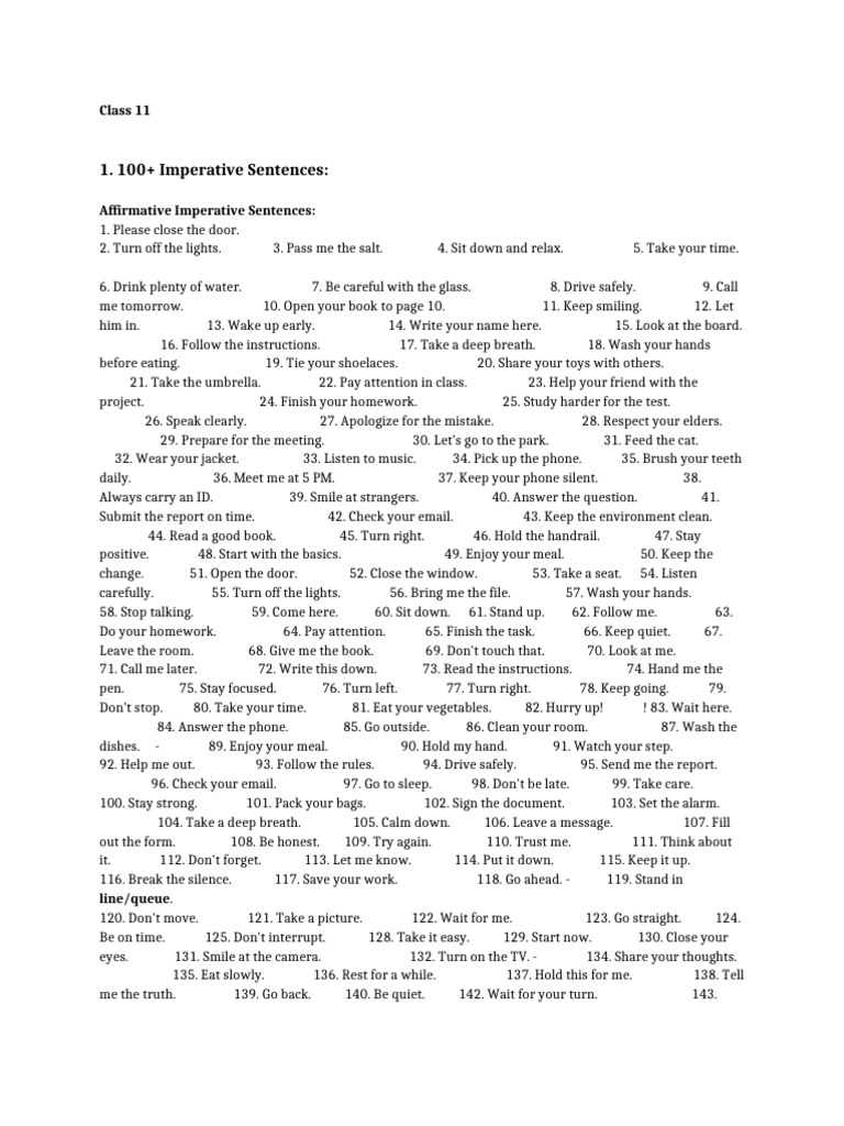 Class 11 | PDF