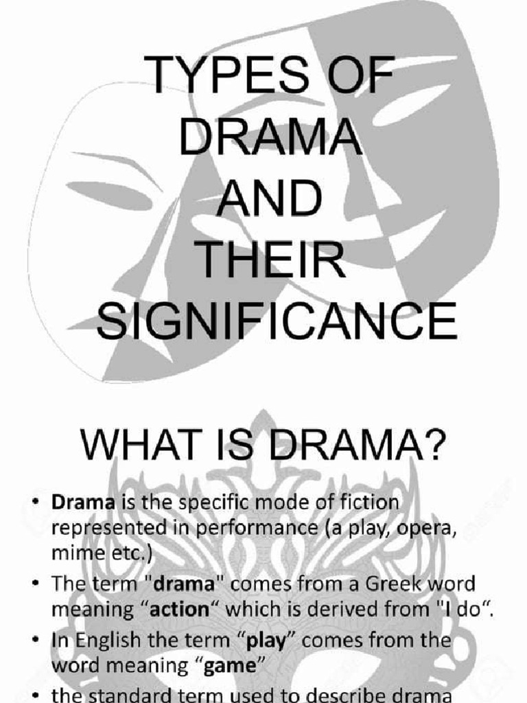 Drama | PDF