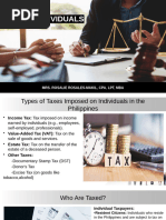 BURS Individual Tax Guide 2025 | PDF | Cost Of Living | Taxes