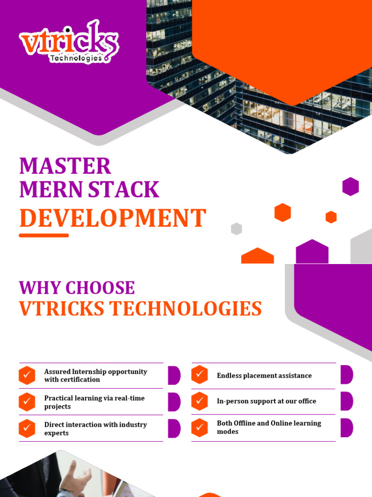 MERN Stack (Full Stack) Brochure | PDF | Information Technology | Software