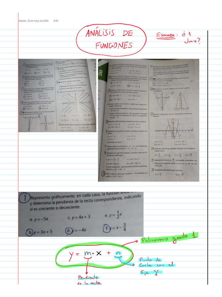 ANÁLISIS DE FUNCIONES - DARIO | PDF