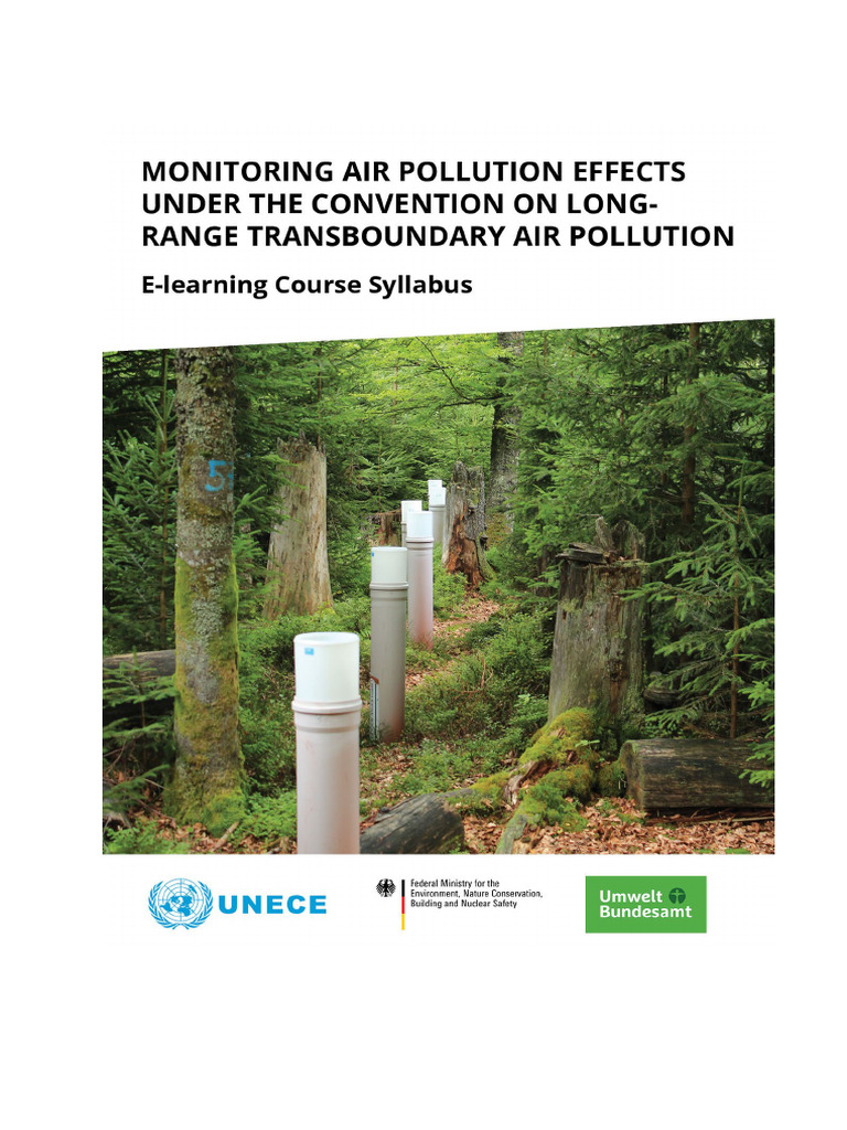 Air Pollution Effects Monitoring Course | PDF | Sustainability | Clean ...