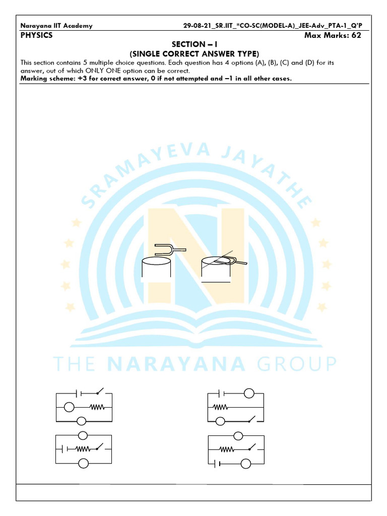 t22 Errors and Experiments Pta With Key and Sol | PDF