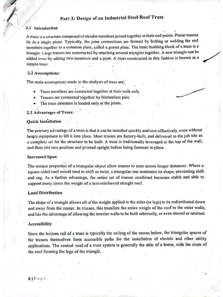 Structural Analysis Lab Part 2 | PDF