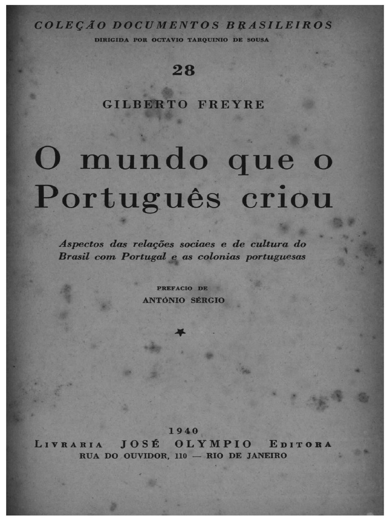 ARTIGO O Mundo Que o Português Criou (1940) | PDF