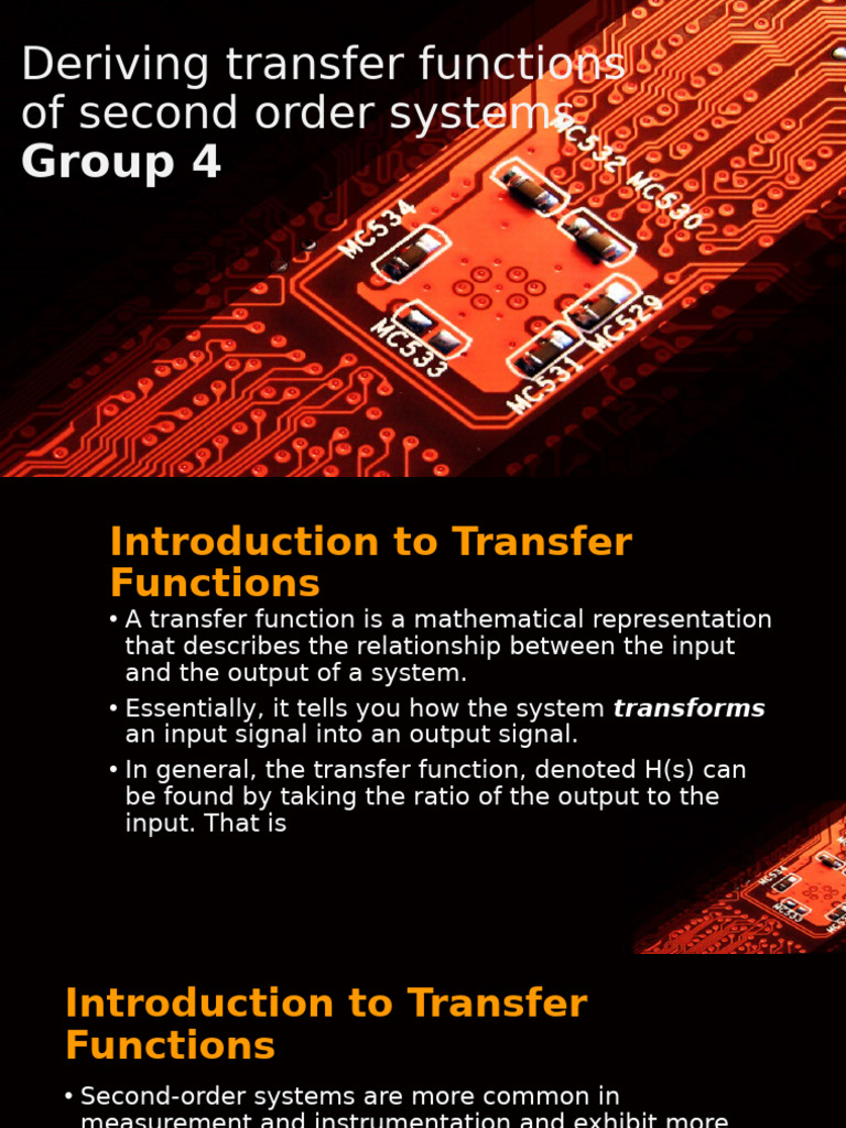 Second Order Transfer Functions in Measurement | PDF | Flow Measurement | Force