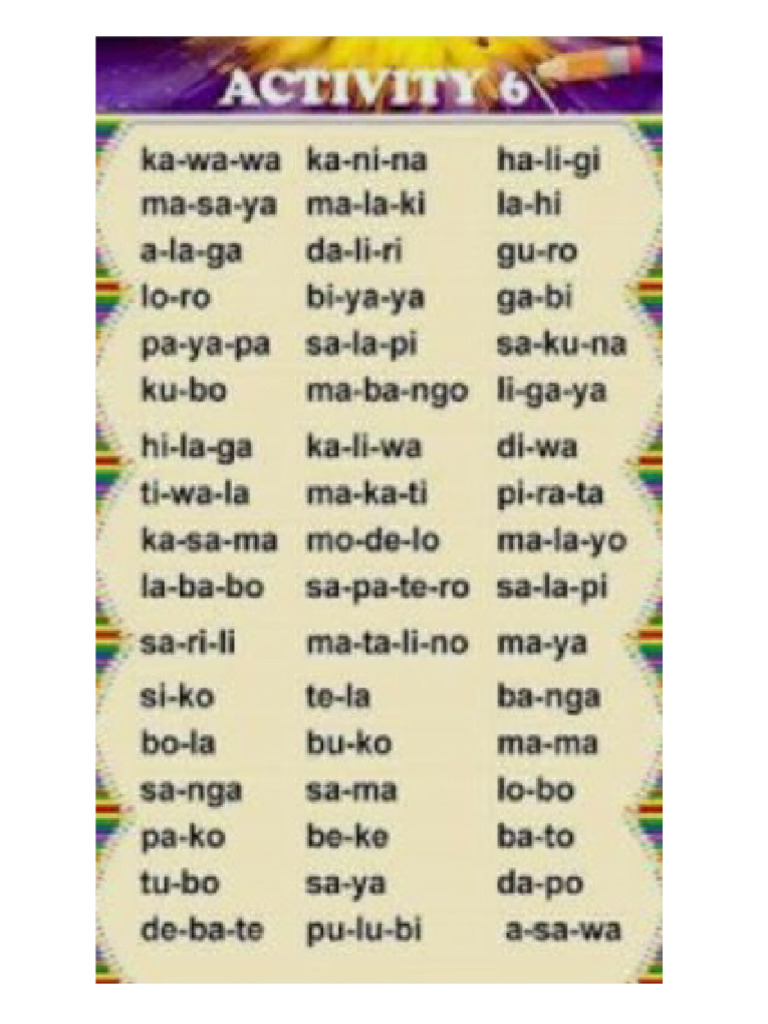 ABAKADA | PDF