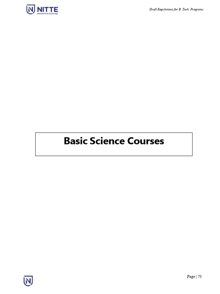 First Year Syllabus | PDF | Eigenvalues And Eigenvectors | Integral