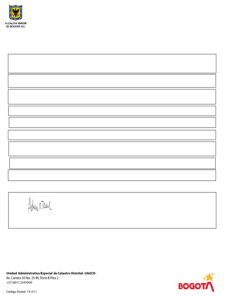 Certificado Catastral CR6 | PDF