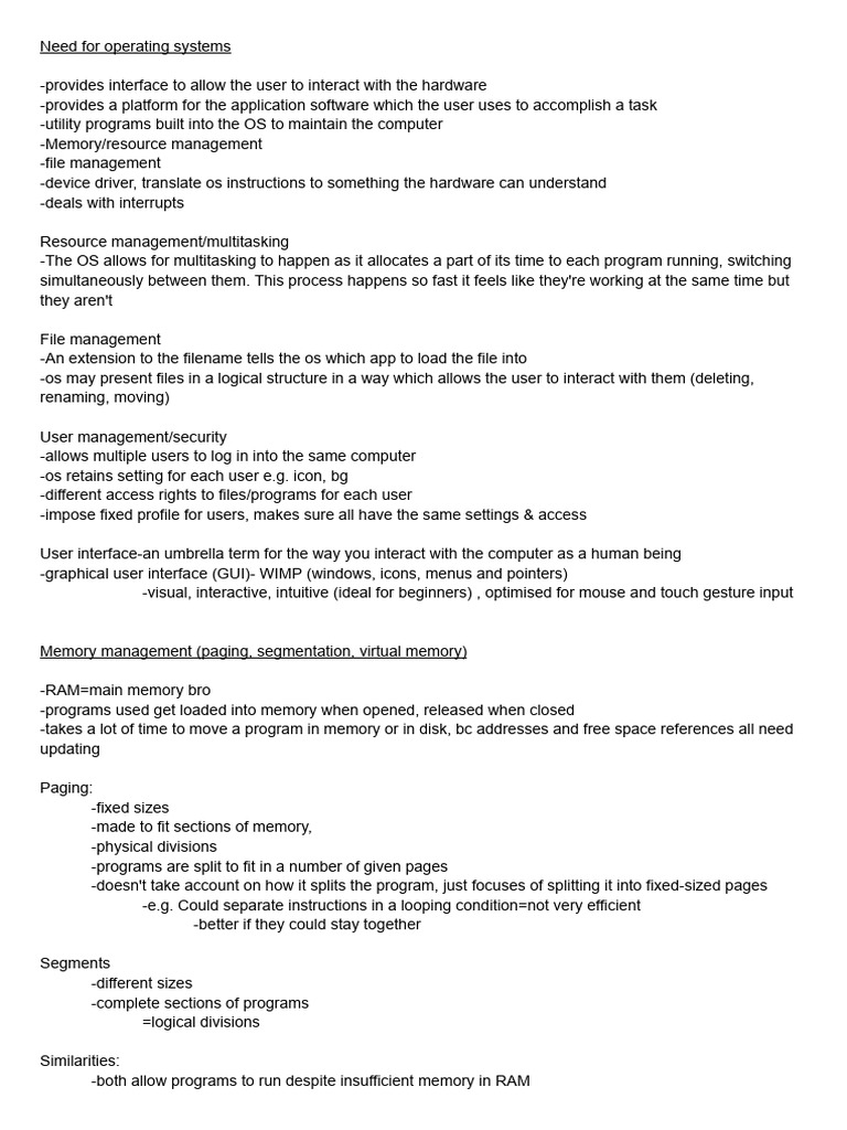 Operating Systems - System Software CMP | PDF | Graphical User Interfaces | Operating System