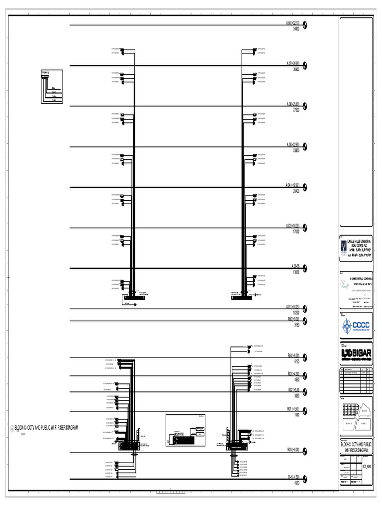400-Ict(Cctv and Wifi) System Layout Block C-ict_400 | PDF