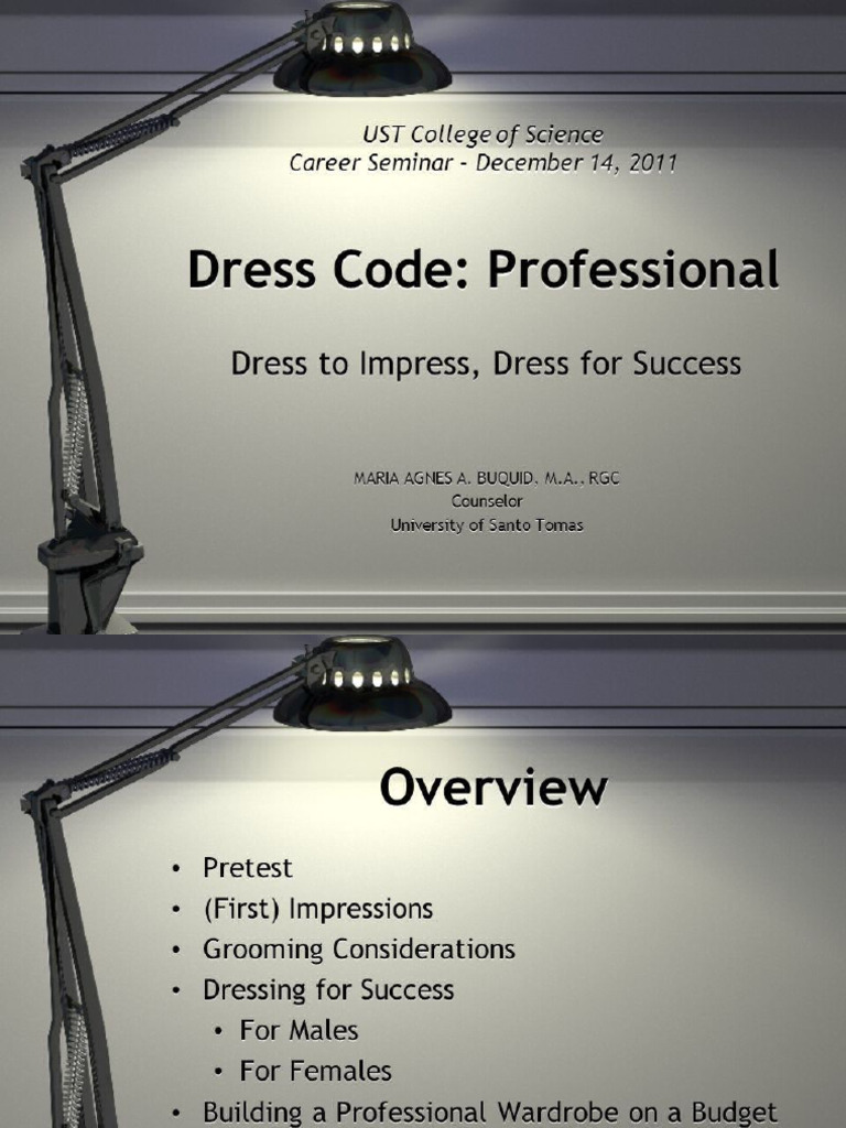 Professional Dressing | PDF