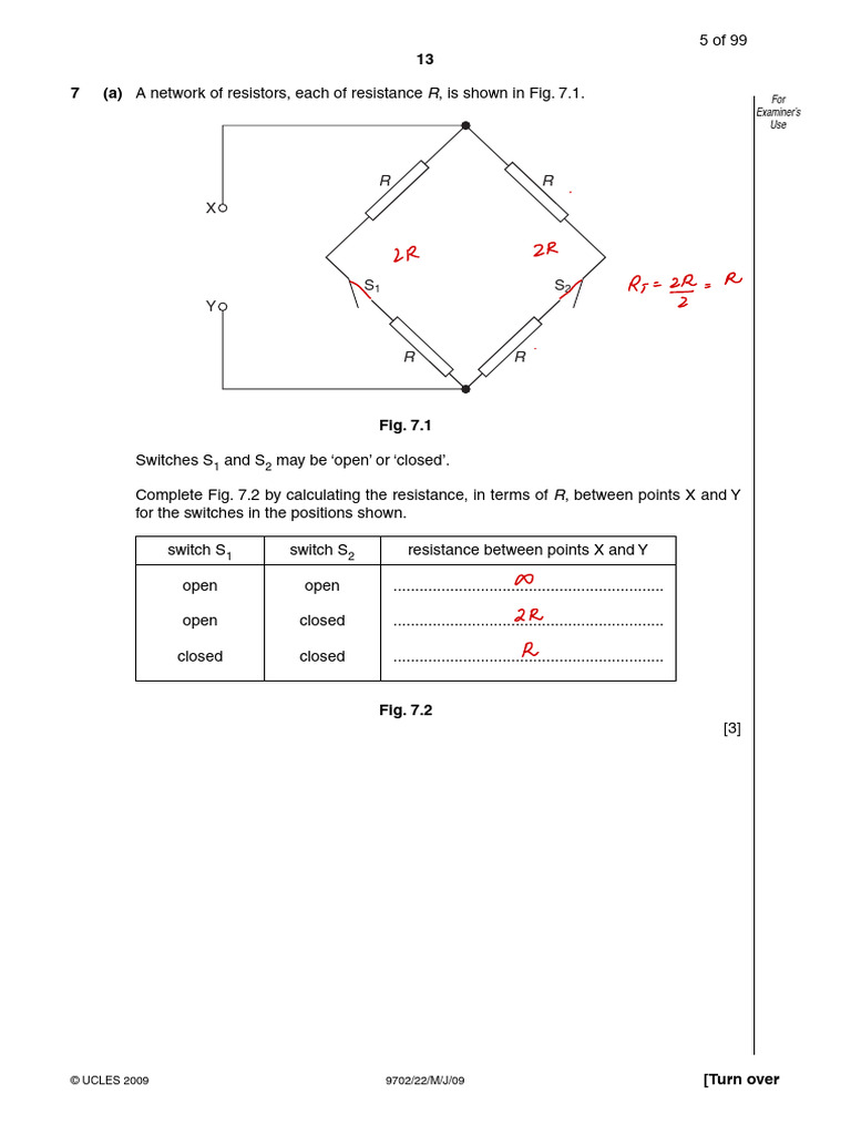 Electricity Theory Questions | PDF | Voltage | Physical Quantities