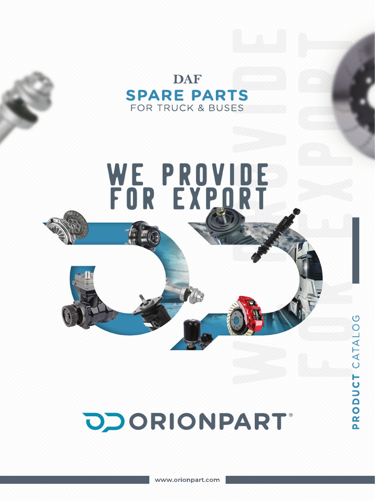 DAF Spare Parts Catalogue PDF | PDF | Brake | Truck