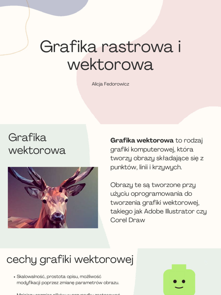 Grafika Rastrowa I Wektorowa | PDF