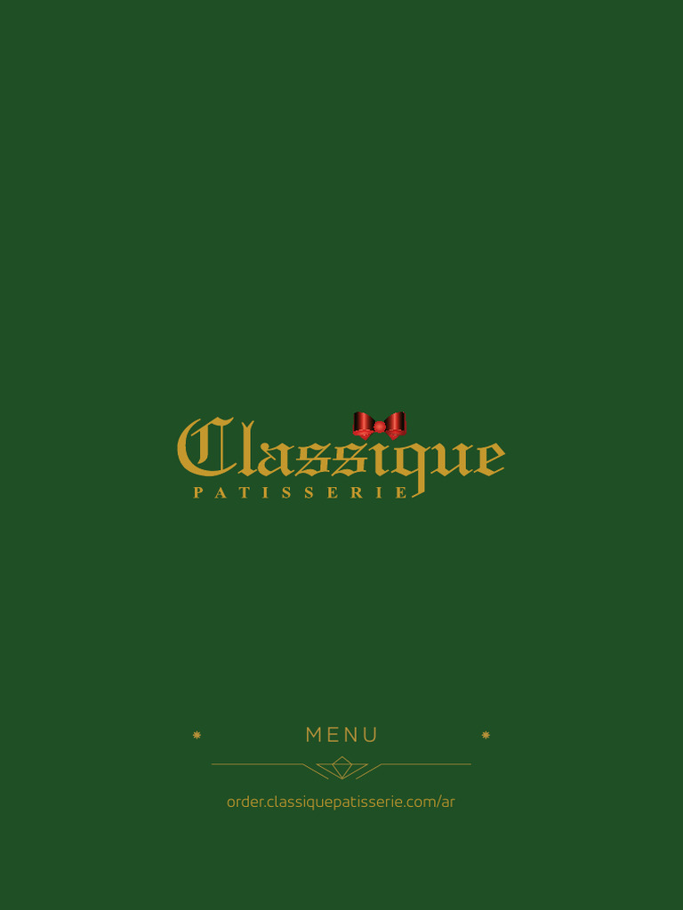 Classique Restaurant Menu Overview | PDF | Western Cuisine | Foods