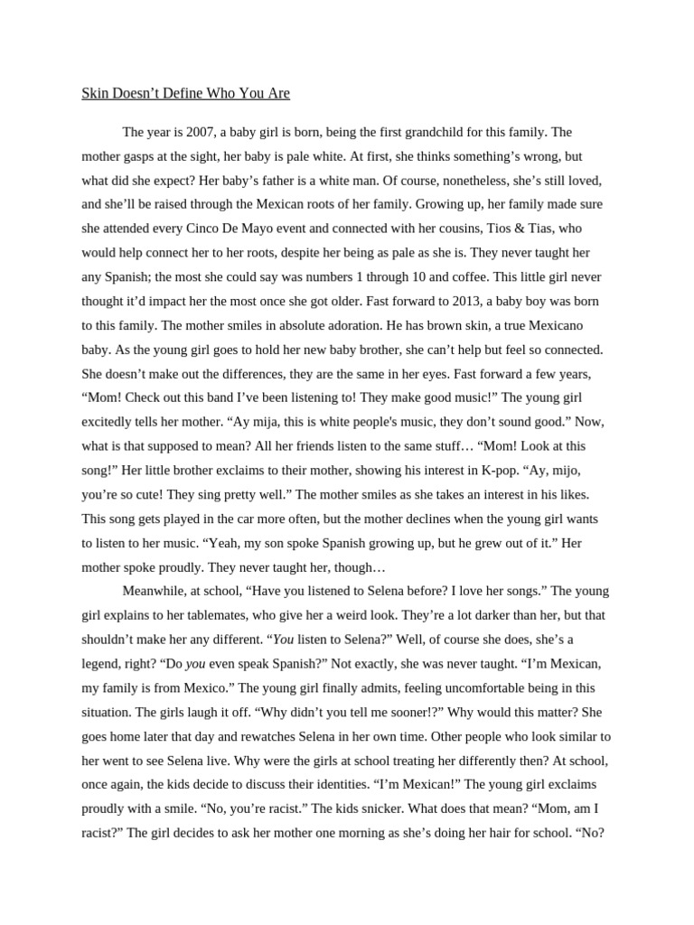 Mexican American Studies Final Project - Azariah Benavides - Period 1 | PDF