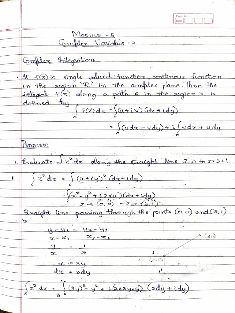 Maths Complex Variables 2 | PDF