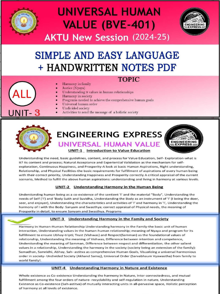 Uhv Unit-3 | PDF