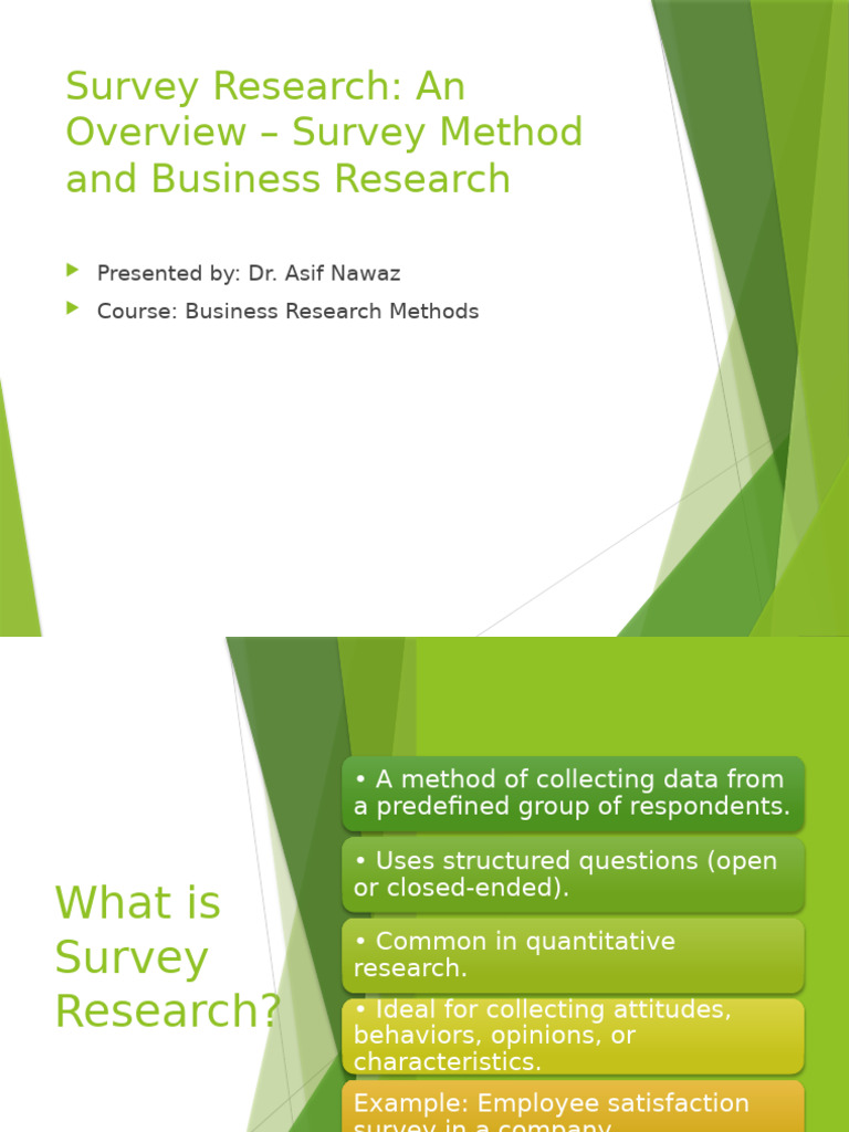 Survey - Research BRM 11-07-25 | PDF | Survey Methodology | Evaluation Methods