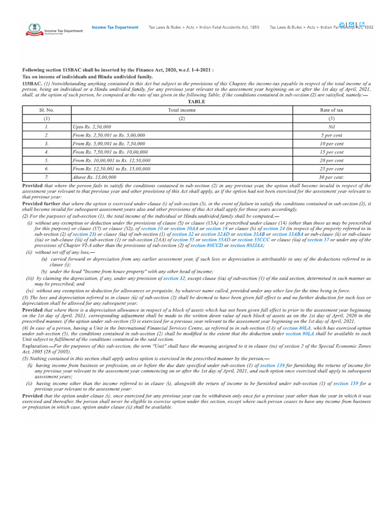 Section 115bac | PDF