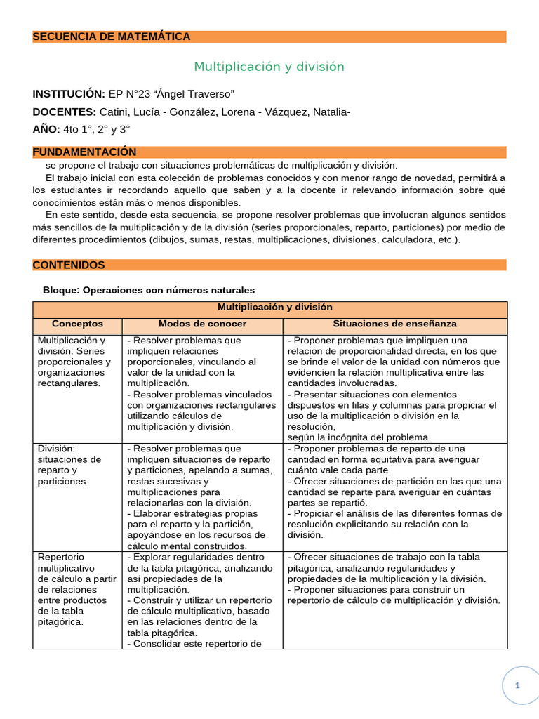 Problemas de Multiplicación y División | PDF | Multiplicación | Algoritmos