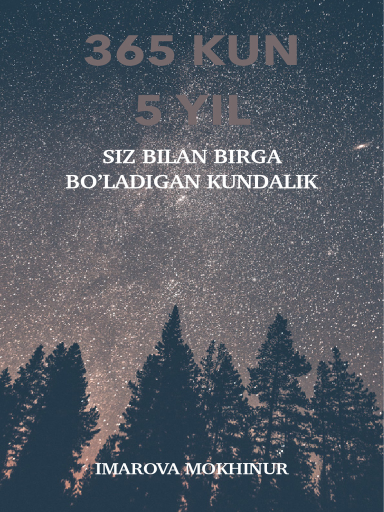 365 Kundalik Edited | PDF