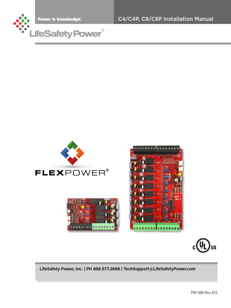 C8 Power Control Module Manual | PDF | Power Supply | Relay