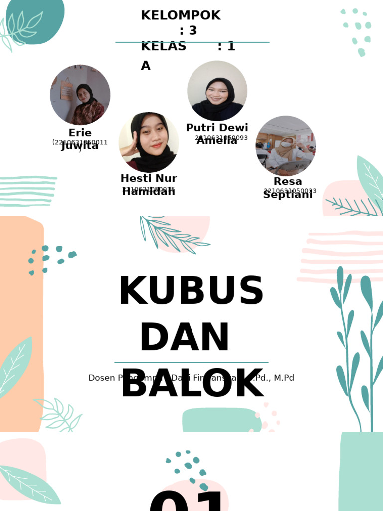 Balok Dan Kubus | PDF