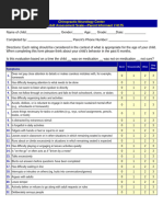 Brown Executive Function/Attention Scales | PDF | Attention Deficit ...